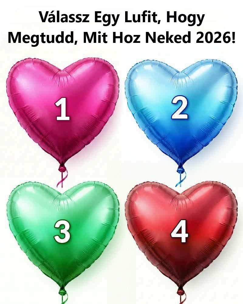 Válassz egy lufit, és nézd meg, mit hozhat 2026